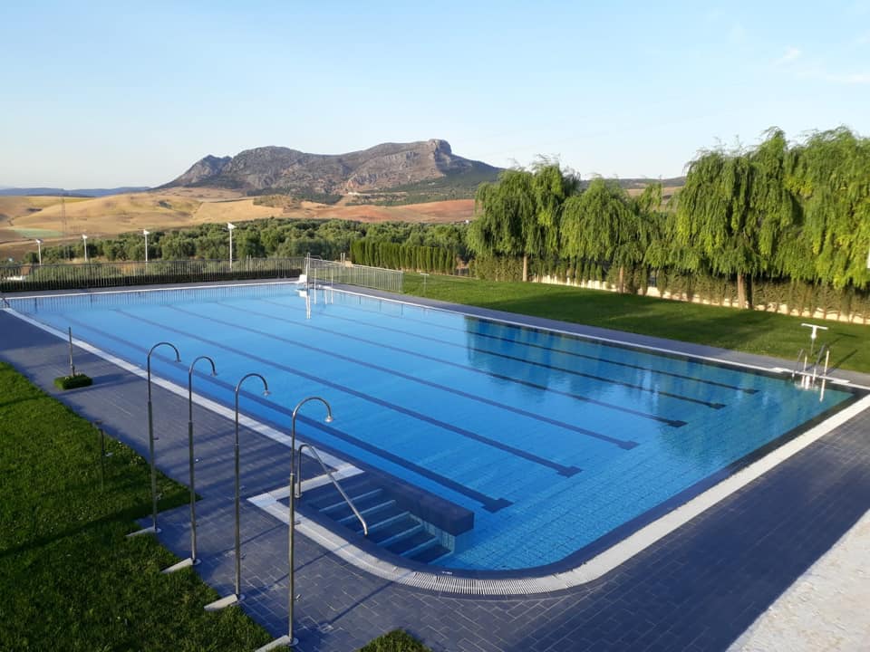 Swimming pool opens, Serrato - Secret Serrania de Ronda